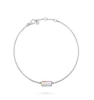 Philipp Plein Halskette - Halskette Plein Tag - Gr. unisize - in Silber - f&uuml;r Damen