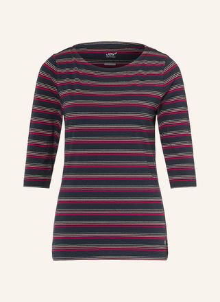 Joy Joy Sportswear Shirt Gina Mit 3/4-Arm Und Glitzergarn schwarz