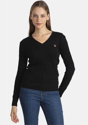 Sir Raymond Tailor Strickpullover Frenze (1-tlg) mit klassischem V-Ausschnitt