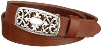 MGM Mgm - Ceinture - Femme - Marron (Cognac) - FR : 77 (Taille fabricant : 75)