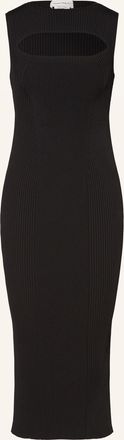 Alexander McQueen Mcqueen Strickkleid Mit Cut-Out schwarz
