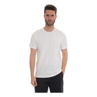 Fay Kurz&auml;rmeliges T-Shirt mit Rundhalsausschnitt - - Tops - Herren - Wei&szlig; - 2XL