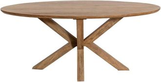 Made In Meubles Made In Meubles - Table à manger ovale en bois de manguier Maloé