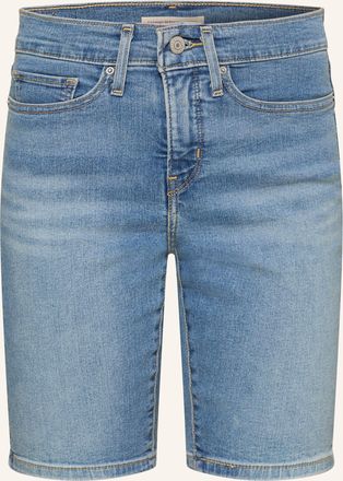 Levi's Jeansshorts Shaping Bermuda blau