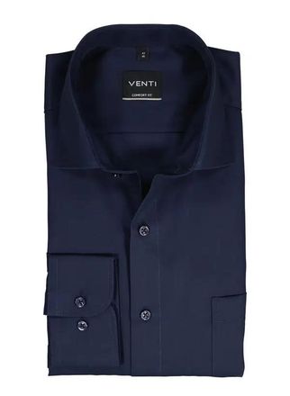 Venti Herren Hemd blau