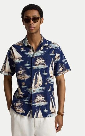 Polo Ralph Lauren Hemd 710B18631001 Dunkelblau Regular Fit