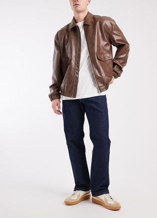 Tommy Jeans Otis - Jean droit standard - D&eacute;lavage fonc&eacute;-Bleu marine