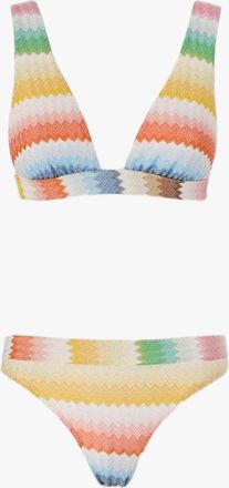 Missoni Bikini bralette &agrave; motif zigzag