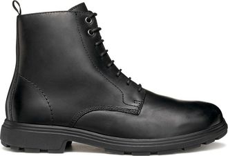 Geox Herren U MEIERN Ankle Boot, Black, 39 EU