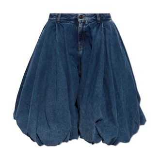 Balenciaga Balloon Shorts - - Skirts - Damen - Blau - W26