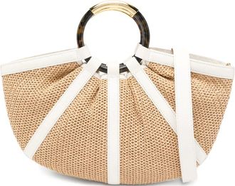 Coccinelle Femme, Sacs, Beige, Taille: ONE Size Shell Straw
