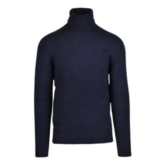 Roberto Collina Herren, Strickwaren, Blau, MGr&ouml;&szlig;e
