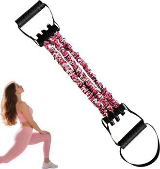 Generic Fitness Dehnb&auml;nder | Kn&ouml;chelstrecker F&uuml;r Widerstandsb&auml;nder Training | Latex Krafttraining Brustexpander Einstellbare Pedal Puller Fitnessger&auml;te f&uuml;r Yo