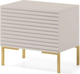 Selsey Lammelo - Nachttisch - graubeige - Selsey