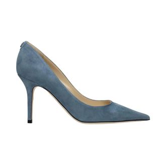 Jimmy Choo London Femme, Chaussures, Bleu, Taille: 39 1/2 EU Escarpins &agrave; Talons Aiguilles en Cuir