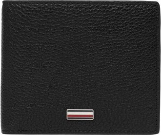 Tommy Hilfiger Geldb&ouml;rse Th Central Cc And Coin AM0AM14496 Schwarz