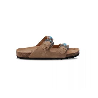 Taji Femme, Chaussures, Beige, Taille: 38 EU Buckle Stone Tss26Busto