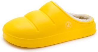 Avispas Simson Beig Knit Sabots chauds int&eacute;rieur velours, citronier, 39 EU