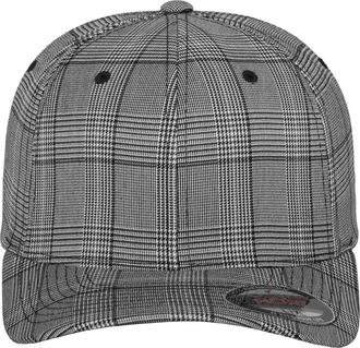 Flexfit Kappe Glen Check, blk/wht, L/XL, 6196