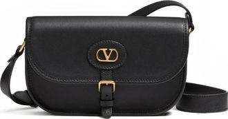 Valentino Garavani Antibes Leather Messenger Bag