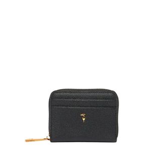 Trussardi Femme, Accessoires, Noir, Taille: ONE Size Portefeuille zipp&eacute; Cameo