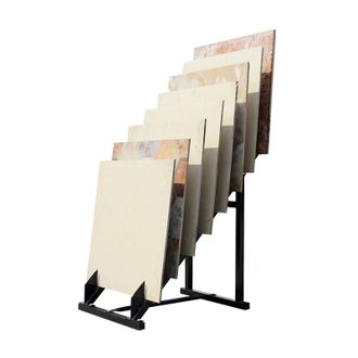 Generic Fliesenst&auml;nder, 8-lagiges Vertikales Bodenfliesenregal Aus Stahl, Bodenstehende Lagerausstellung, for Ausstellungsr&auml;ume Von Einzelhandelsgesch&auml;ften