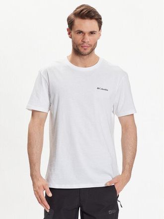 Columbia T-Shirt Basic Logo 1680053 Weiß Regular Fit