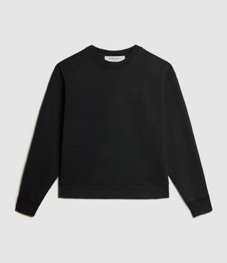 Golden Goose Sweatshirt Boxi Washed Black