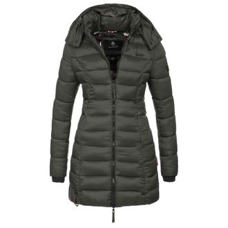 Marikoo Damen Winter Steppjacke Abendsternchen mit Kapuze