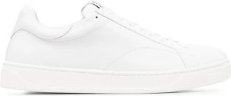 Lanvin Low-Top Sneaker - Low-Top White Calf Leather Trainers - Gr. 40 (EU) - in Wei&szlig; - f&uuml;r Damen