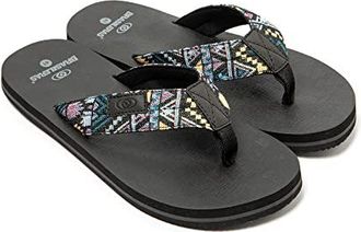 Brasileras Tongs Homme Antidérapantes Confortables Chaussures de Plage/Piscine/urbaines Noir 45 EU