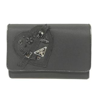 Prada Pre-owned Nylon portemonnaies - - Pre-owned - Damen - Schwarzk - ONE SIZE