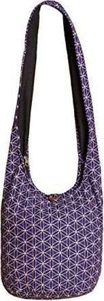 Panasiam Shoulderbag Flower of Life, in purple, L