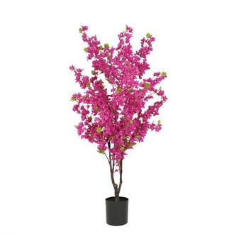 Ligne D&eacute;co Bougainvillier Artificiel 175cm Fuchsia Ligne D&eacute;co Arbre Artificiel Int&eacute;rieur Faux Arbre dInt&eacute;rieur Arbre Artificiel Grande Taille Faux Bougainvillier