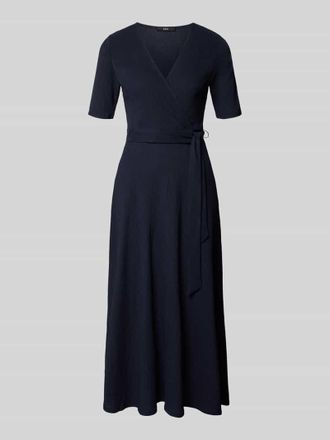 Zero Wickelkleid mit V-Ausschnitt und Bindeg&uuml;rtel