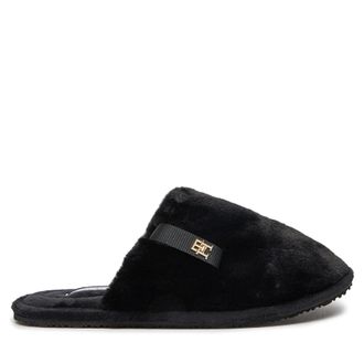 Tommy Hilfiger Hausschuhe Tommy Hilfiger Trenerzy Confort Home FW0FW08138 Schwarz