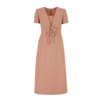 Valentino Garavani Femme, Robes, Rose, Taille: 36 FR Wool Blend Dress