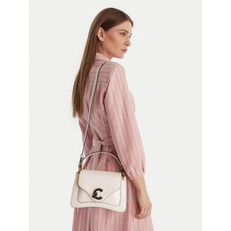 Coccinelle Handtasche Coccinelle U4G Coccinelle C-Me Calf&Marb E1 U4G 18 02 01 Wei&szlig;