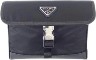 Prada Pre-owned Sac bandouli&egrave;re vintage - Femme - Pre-owned - Noir - Taille: ONE Size