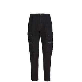C.P. Company C.p. Company, Homme, Pantalons, Noir, Taille: 2XL Pantalon &Eacute;l&eacute;gant Homme