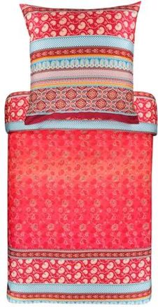 Bassetti Bettwäsche Set, Baumwolle, ROT, 200X200