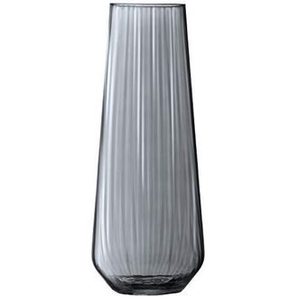 LSA International Zinc Vasen, Glas, Grey, H36cm