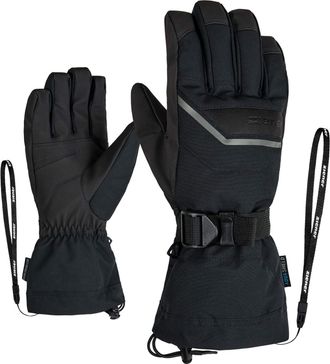 Ziener Erwachsene Ski-Handschuhe/Wintersport, Wasserdicht, Atmungsaktiv Gillian AS, Black, 10,5, 801064