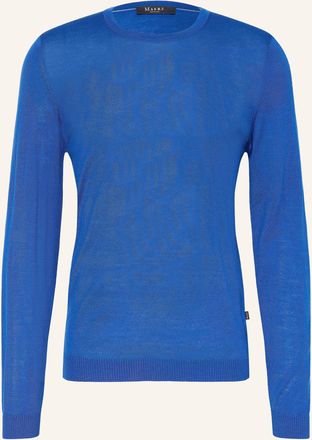 Maerz Maerz Muenchen Pullover Aus Merinowolle blau