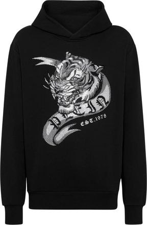 Philipp Plein Herren, Sweatshirts & Hoodies, Schwarzk, 3XLGröße