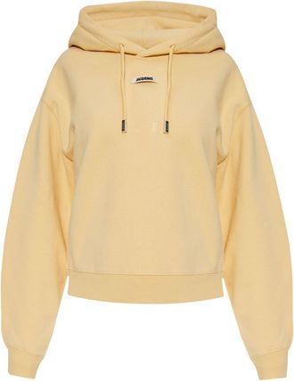 Jacquemus Gros Grain Hoodie - Nude