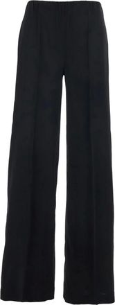 Jucca Femme, Pantalons, Noir, Taille: 42 FR Wide Pantalons