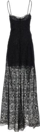 Ermanno Scervino Lace-Paneled Dress - Black
