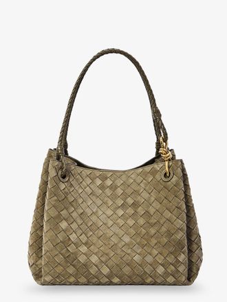 Bottega Veneta Parachute Large suede shoulder bag - BOTTEGA VENETA - gender_Woman
