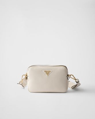 Prada Kleine Schultertasche aus Leder